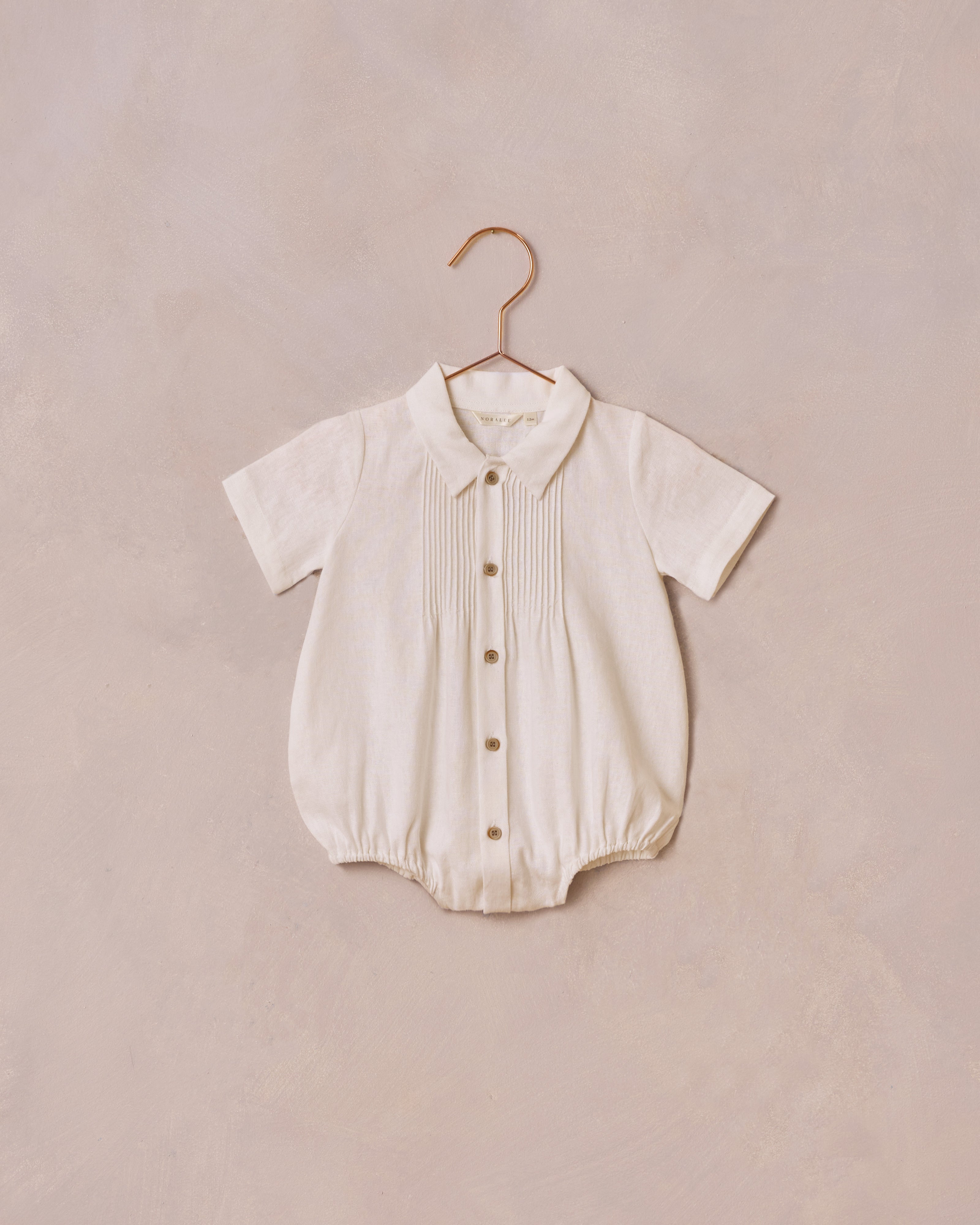 Henry Romper | Ivory – Noralee