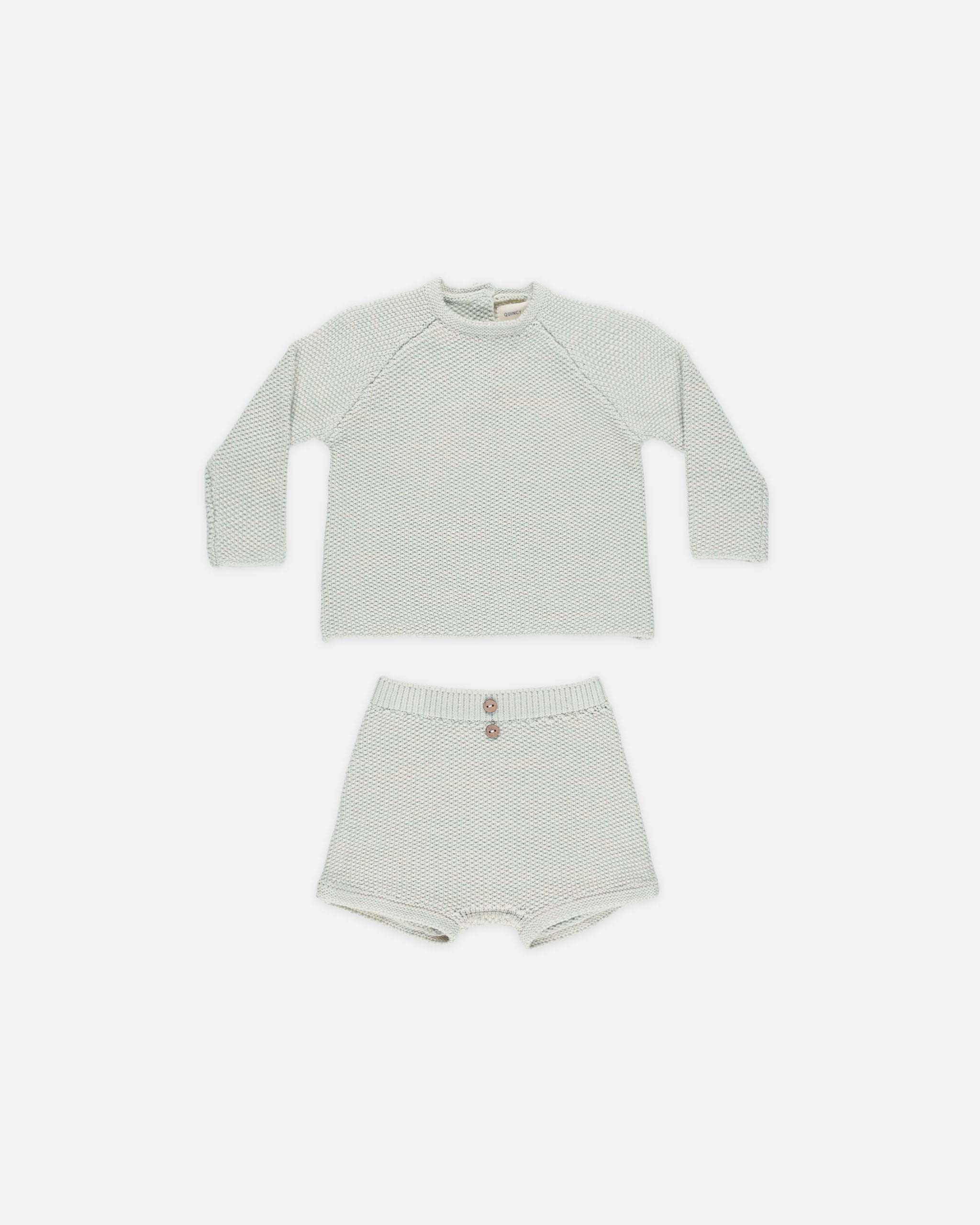 -Summer Knit Set || Mint- – Quincy Mae