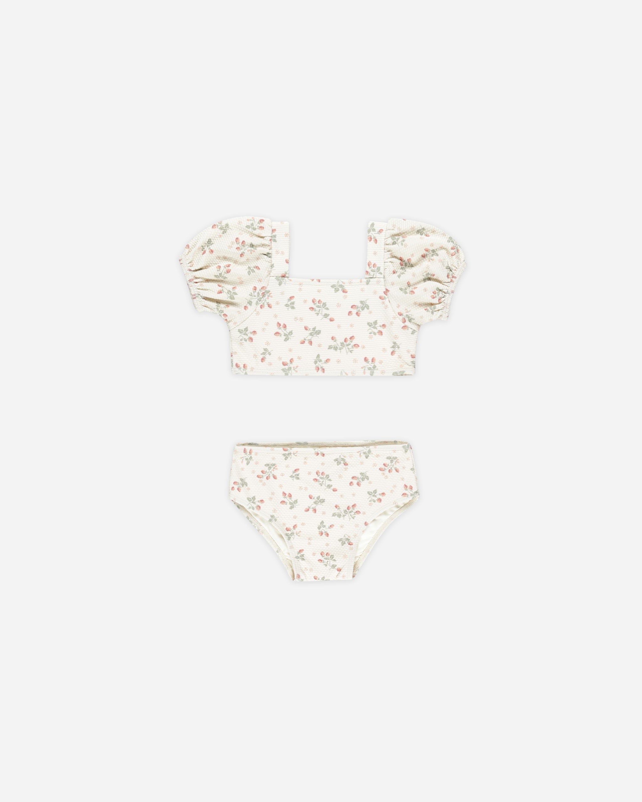 Zippy Two-Piece || Strawberries – Quincy Mae