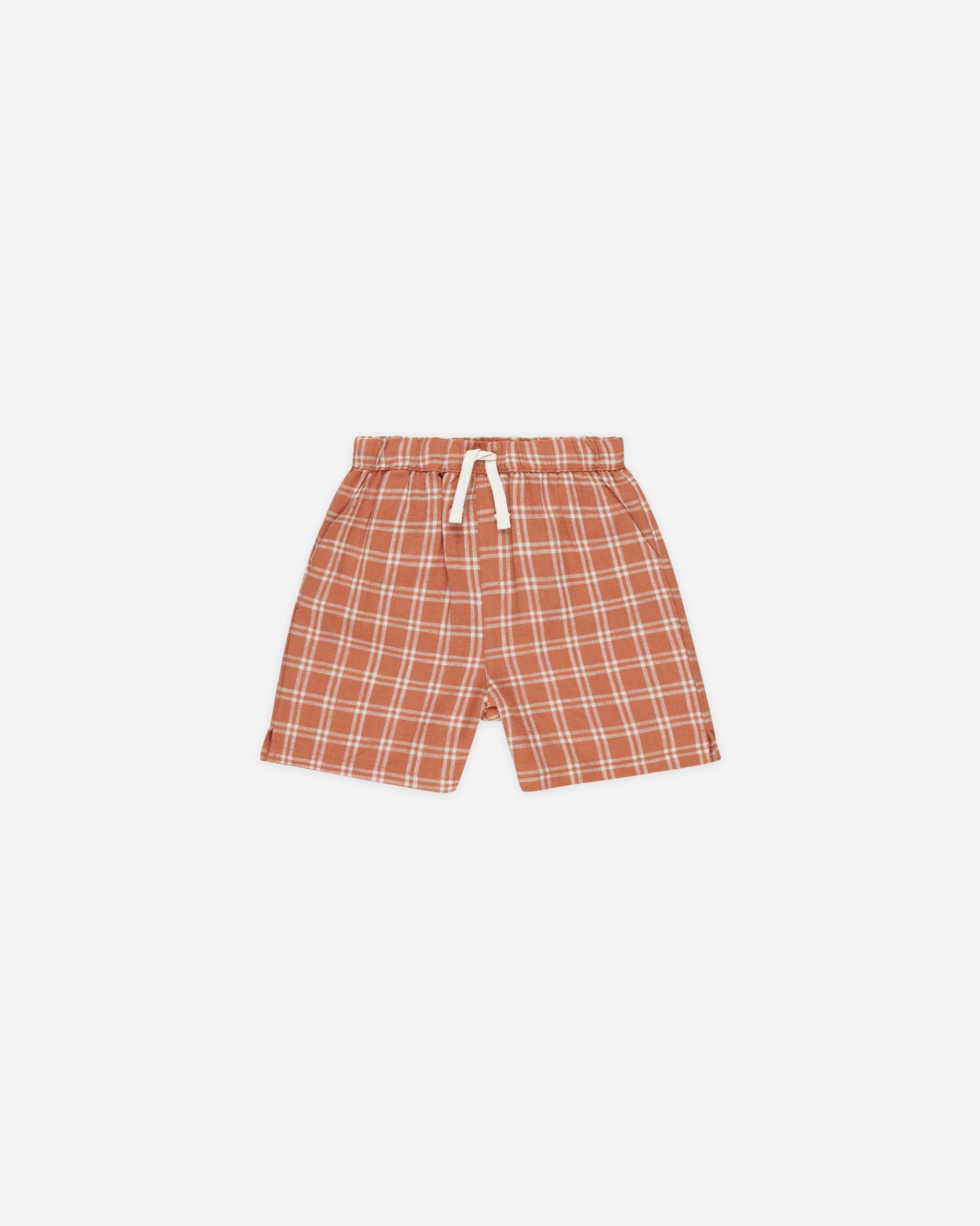 Perry Short || Poppy Check – Rylee + Cru Canada
