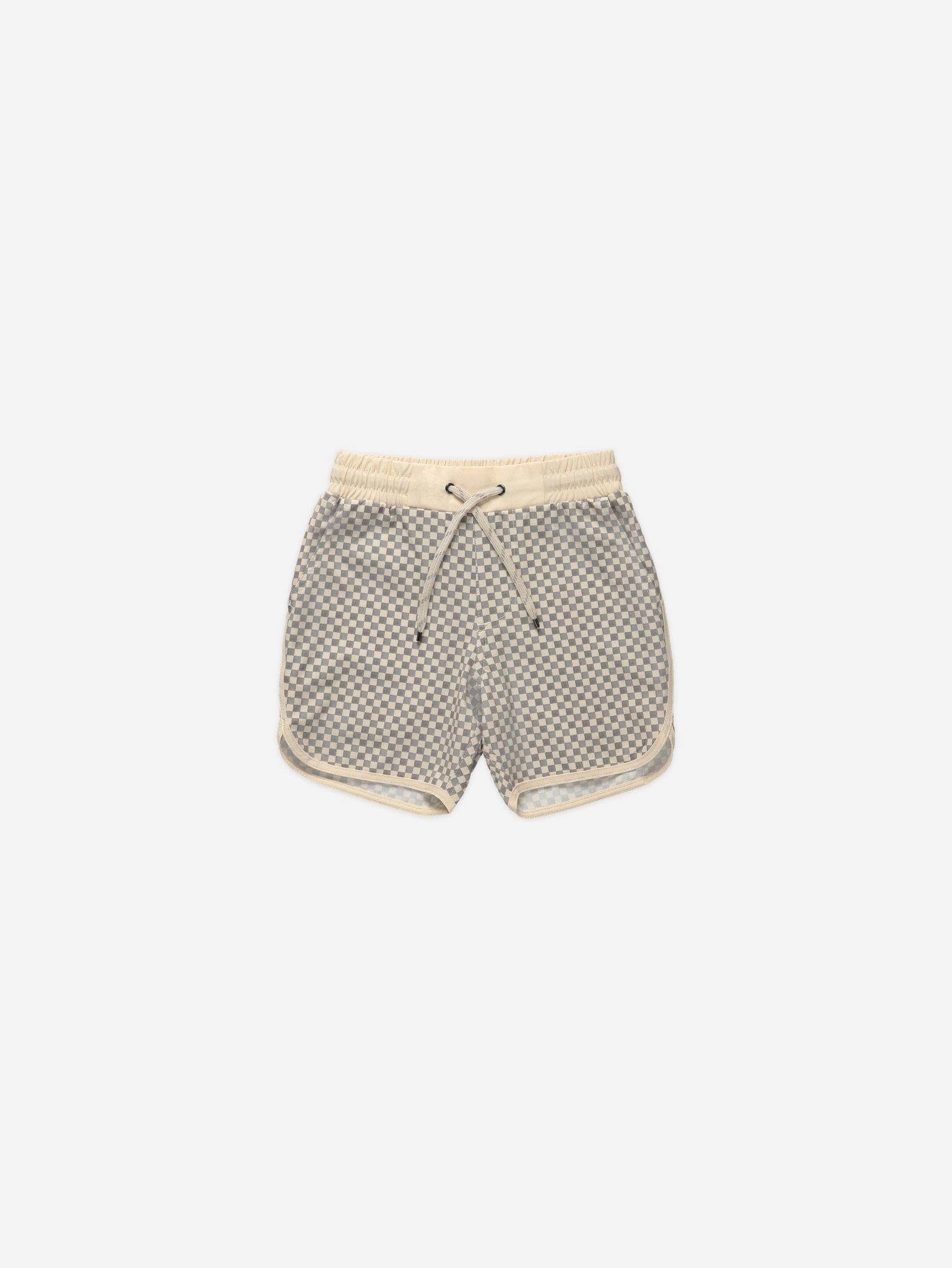 Del Mar Short || Grey Micro Check – Rylee + Cru Canada