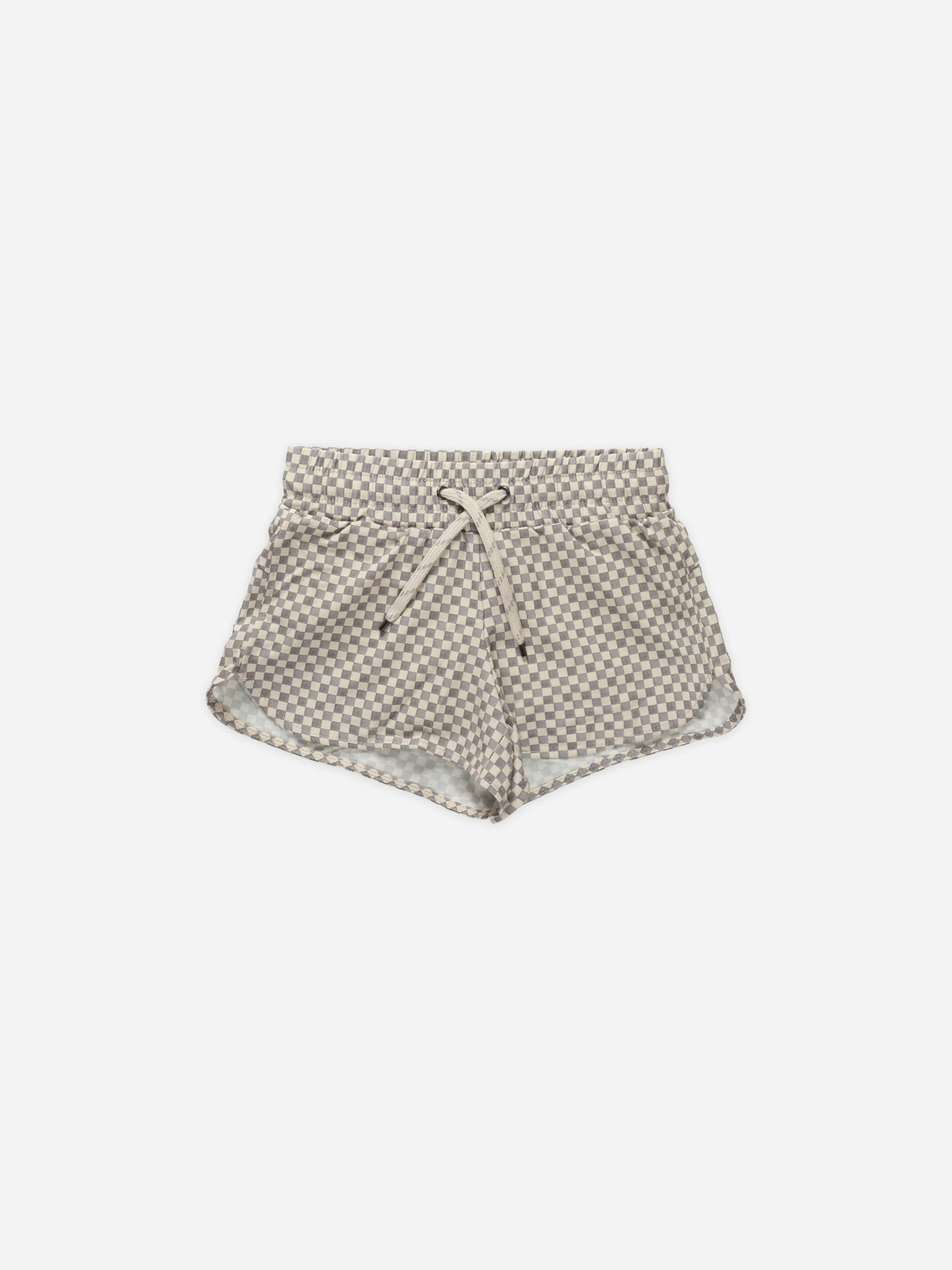 Speed Short || Grey Micro Check – Rylee + Cru Canada